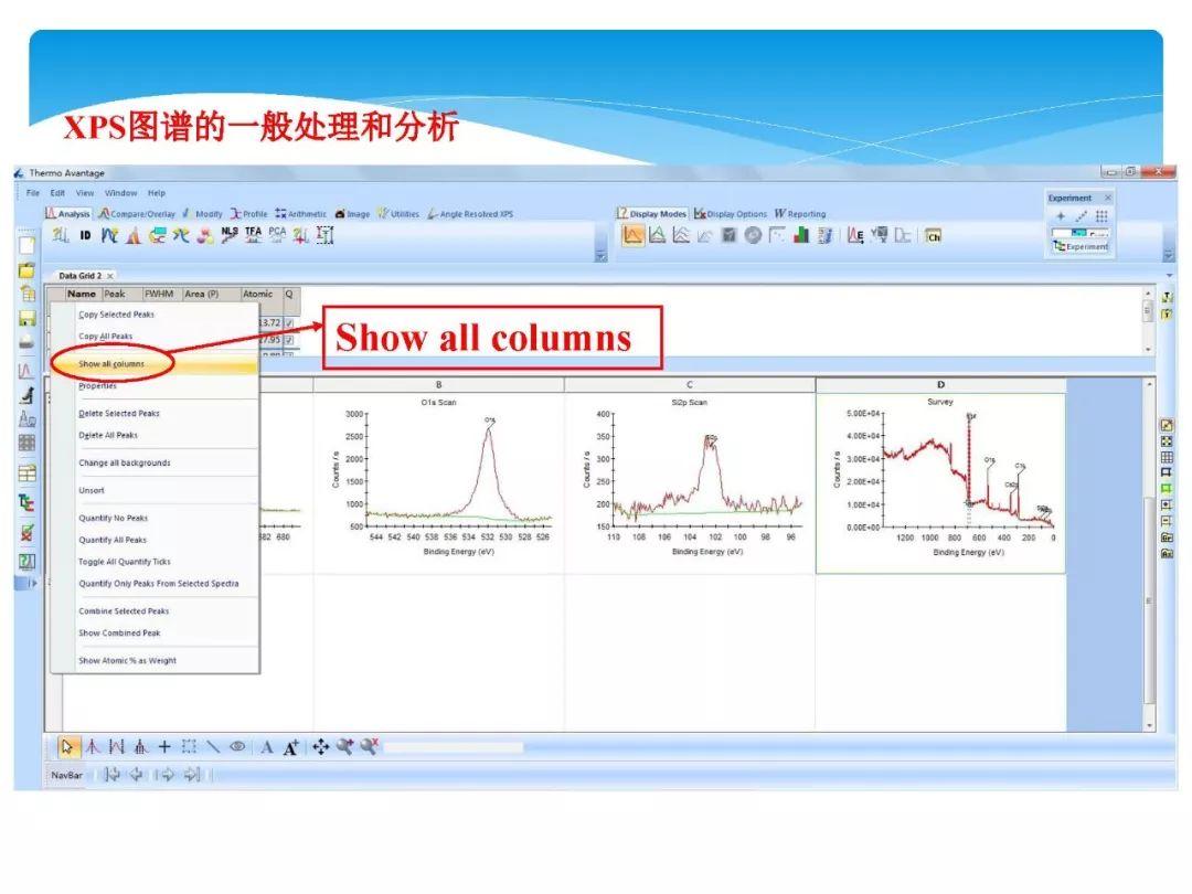 【科研干货】XPS原理结构制样方法及Avantage软件数据处理教程 - 知乎