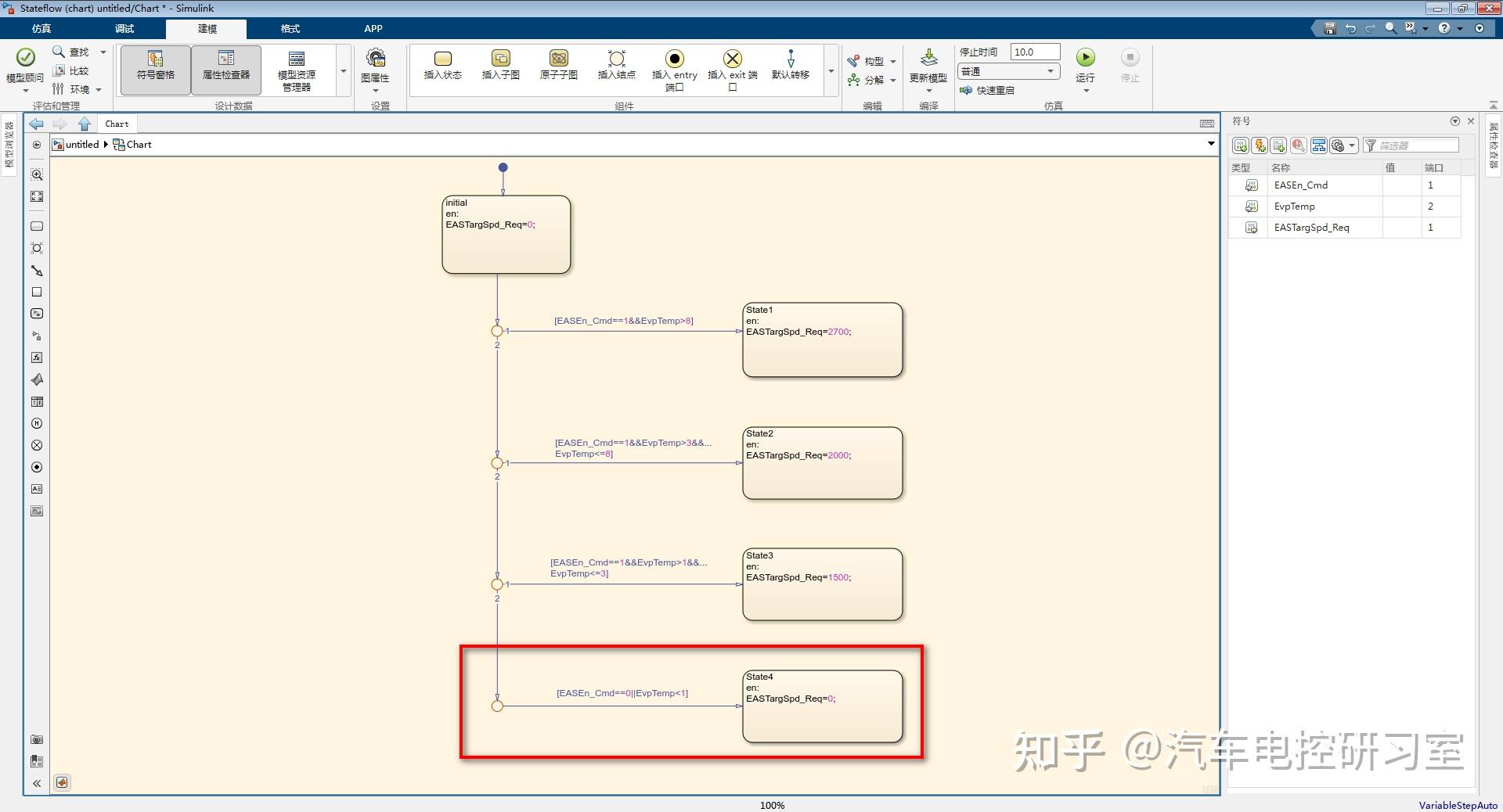 实例讲解Simulink/Stateflow使用方法详细步骤 - 知乎