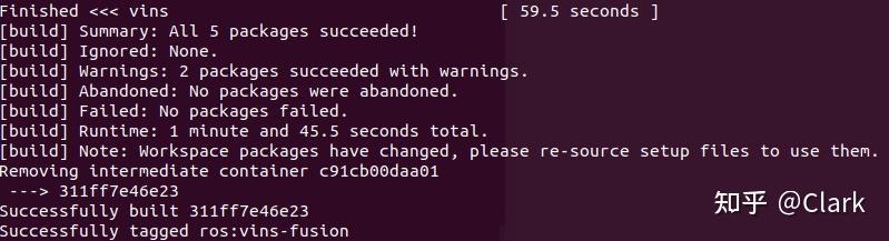 Docker + VINS_Fusion - 知乎