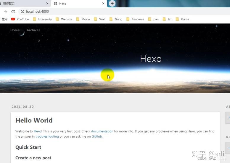 hexo+github搭建博客、修改主题、更新内容及解决图片无法加载 - 知乎