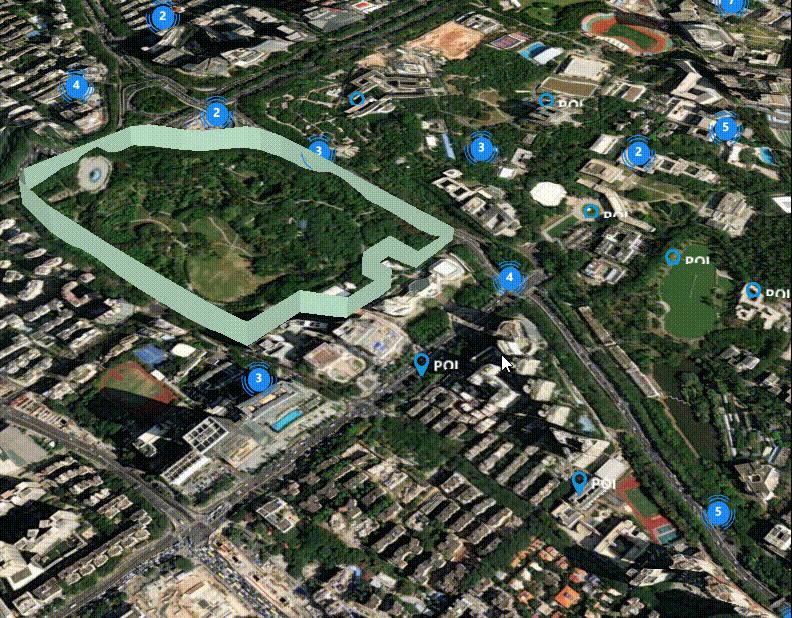 cesium实现大批量POI点位聚合渲染优化方案 - 知乎