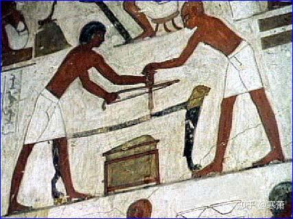 古埃及文明13-石材的切割 - 知乎