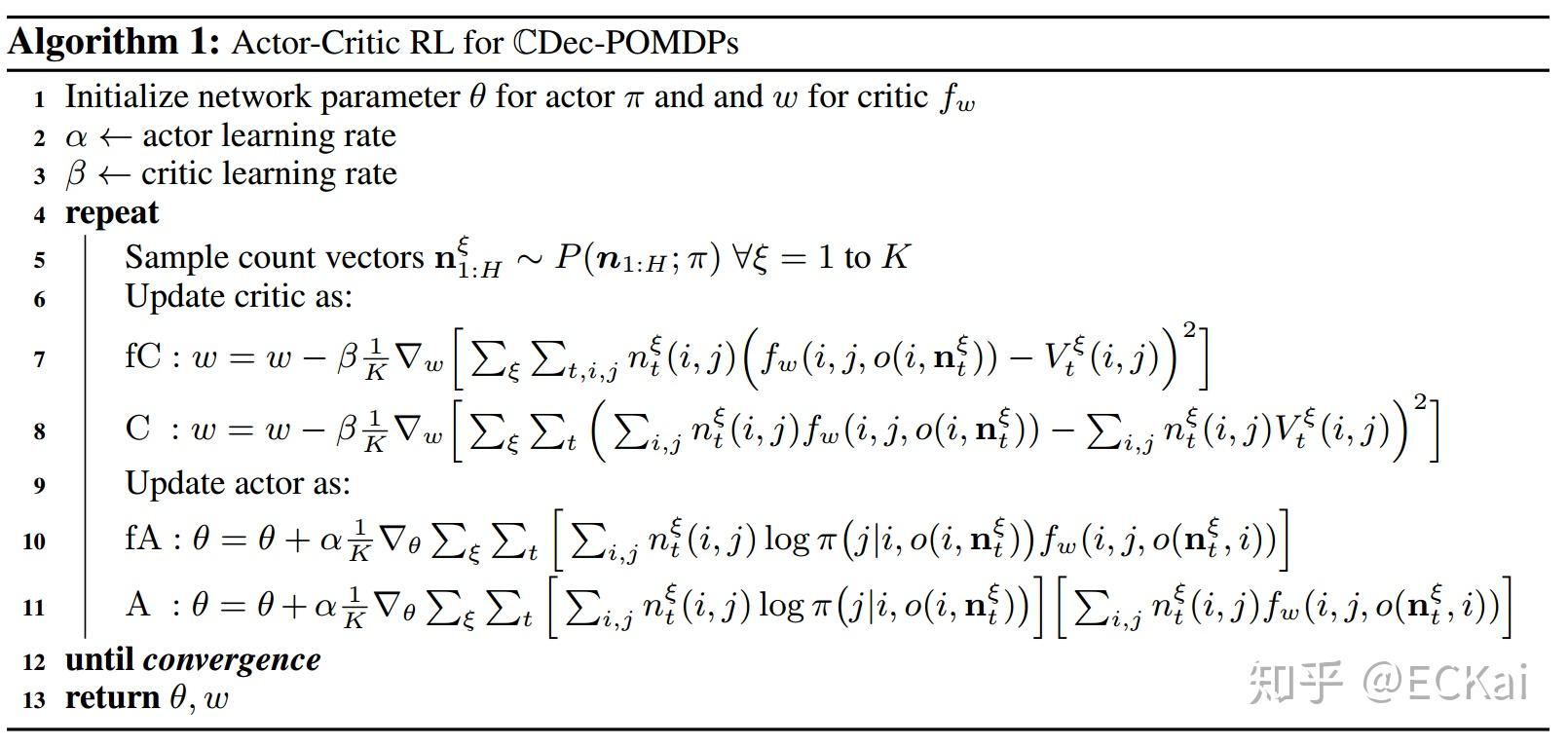 多智能体强化学习入门（七）——AC for CDec-POMDP 大规模规划学习算法 - 知乎