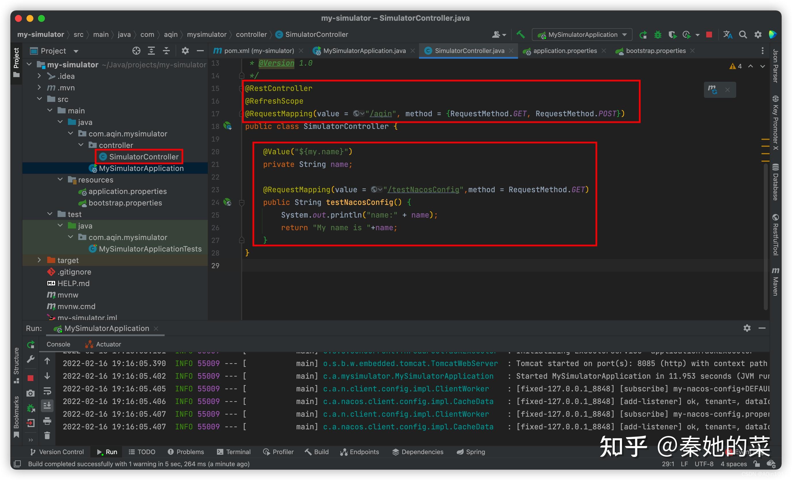 【保姆级】Spring Boot如何使用Nacos配置参数 - 知乎
