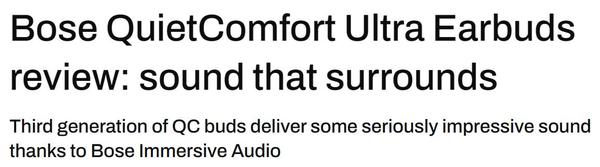 Bose QuietComfort Ultra 耳机评测：得益于 Bose 沉浸式音频，第三代 QC 耳机的音效令人印象深刻 - 知乎