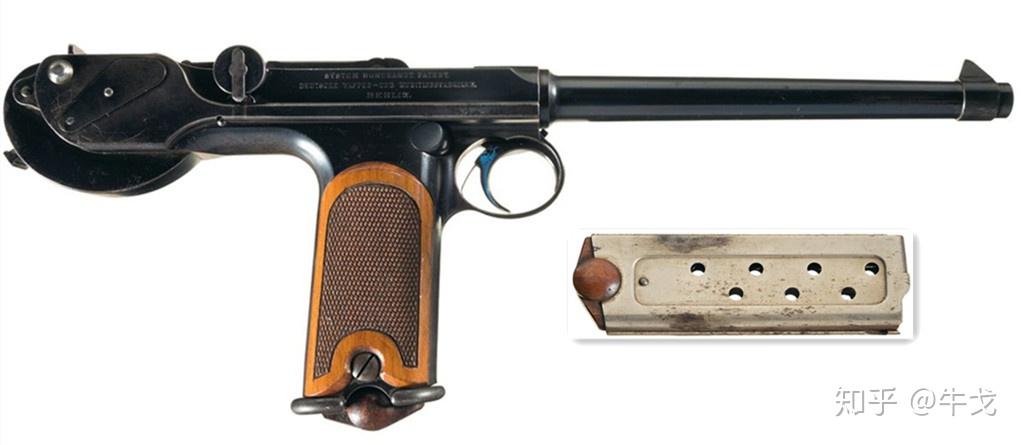 著名手枪的非著名母本——鲁格手枪的前身博查特C93手枪 - 知乎