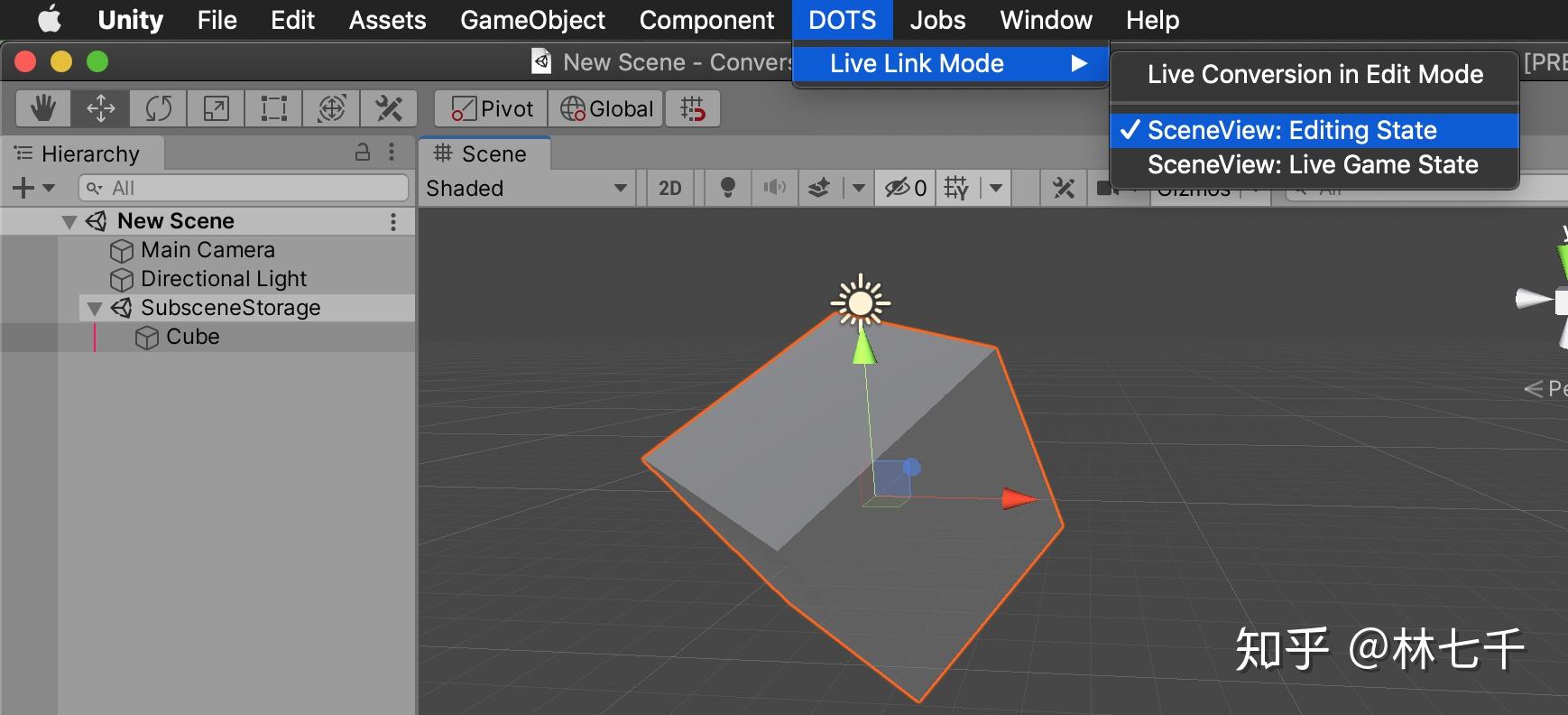 基于 Game Object Conversion 和 SubScene 的 DOTS 开发工作流 - 知乎