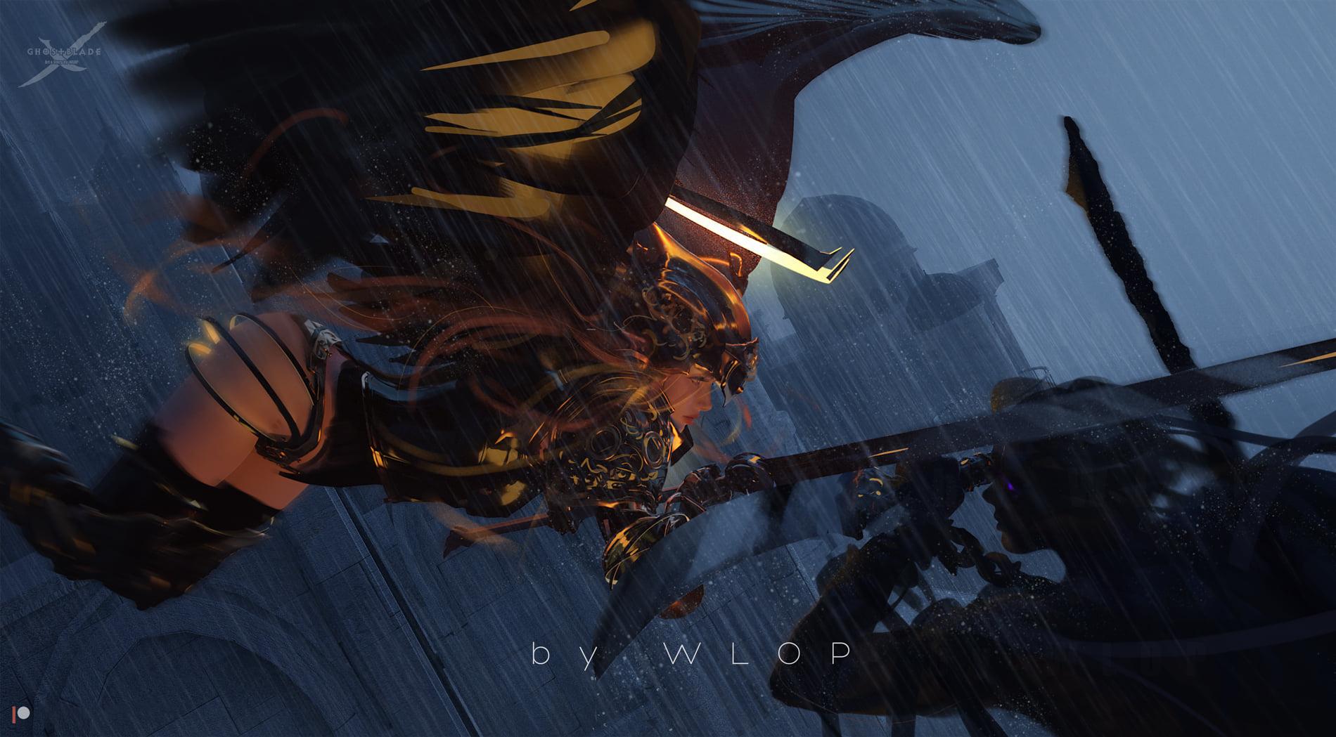 我喜欢的-鬼刀WLOP最新全面屏电脑、手机壁纸&头像无水印-Xilixili猫不语 - 知乎