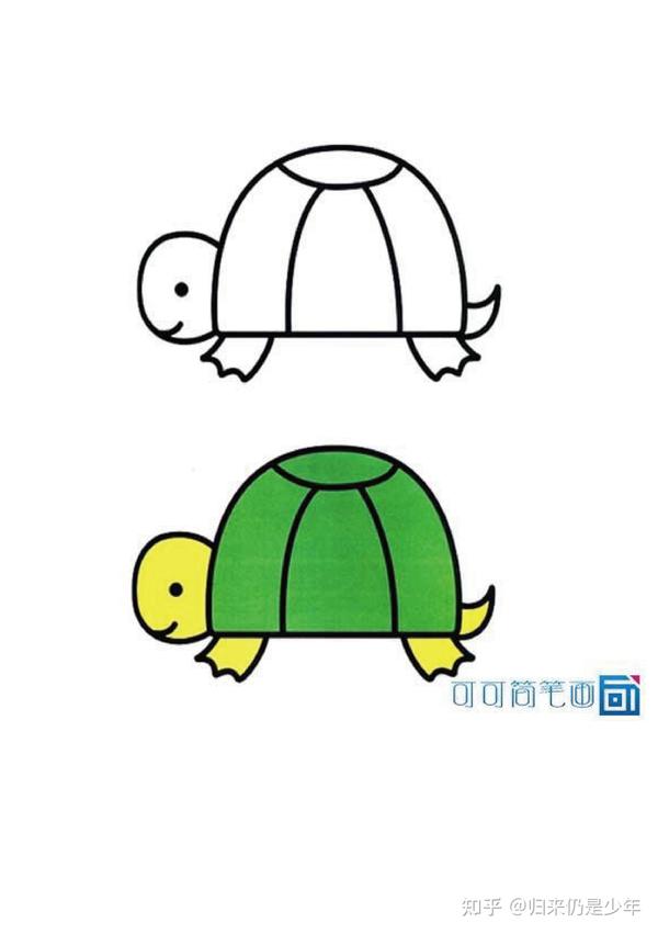 儿童简笔画 可直接保存打印 - 知乎