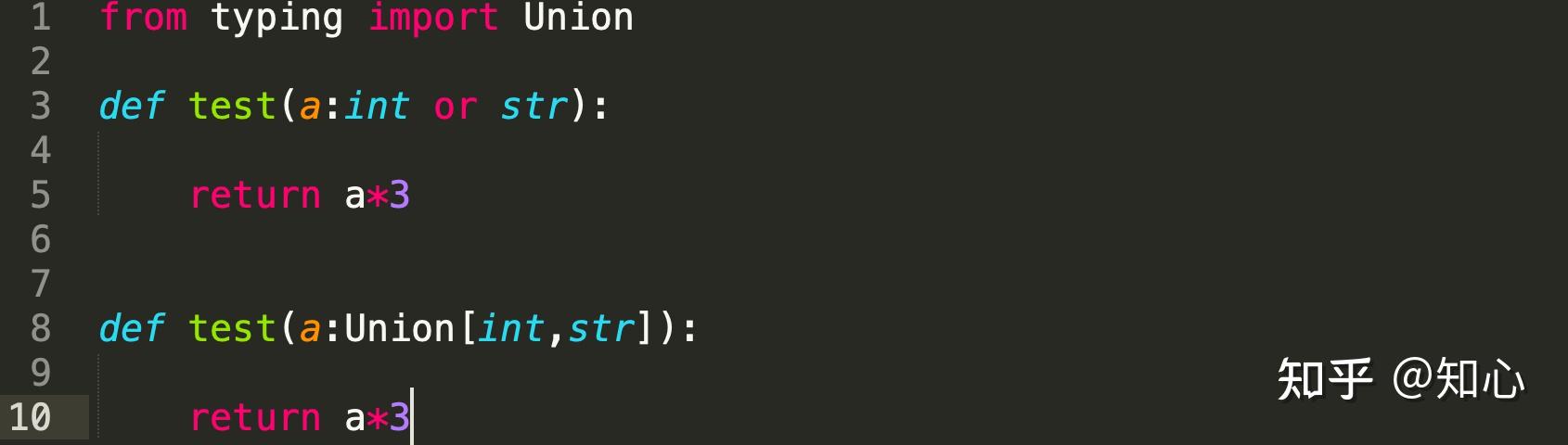 python-typing - 知乎