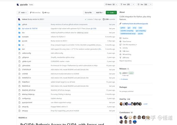 PyCuda 介绍与安装 - 知乎