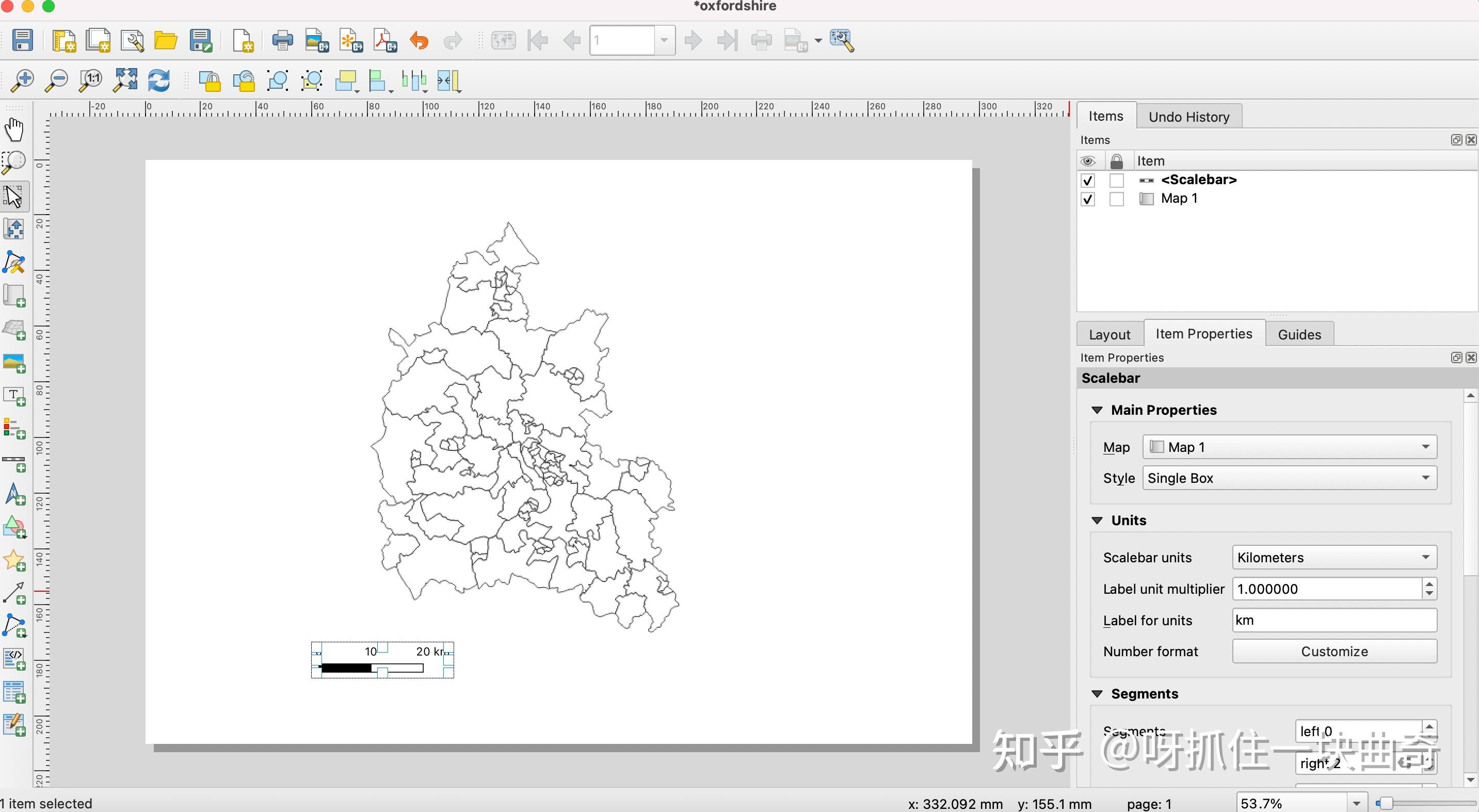 QGIS|如何添加地图比例尺(scale) - 知乎