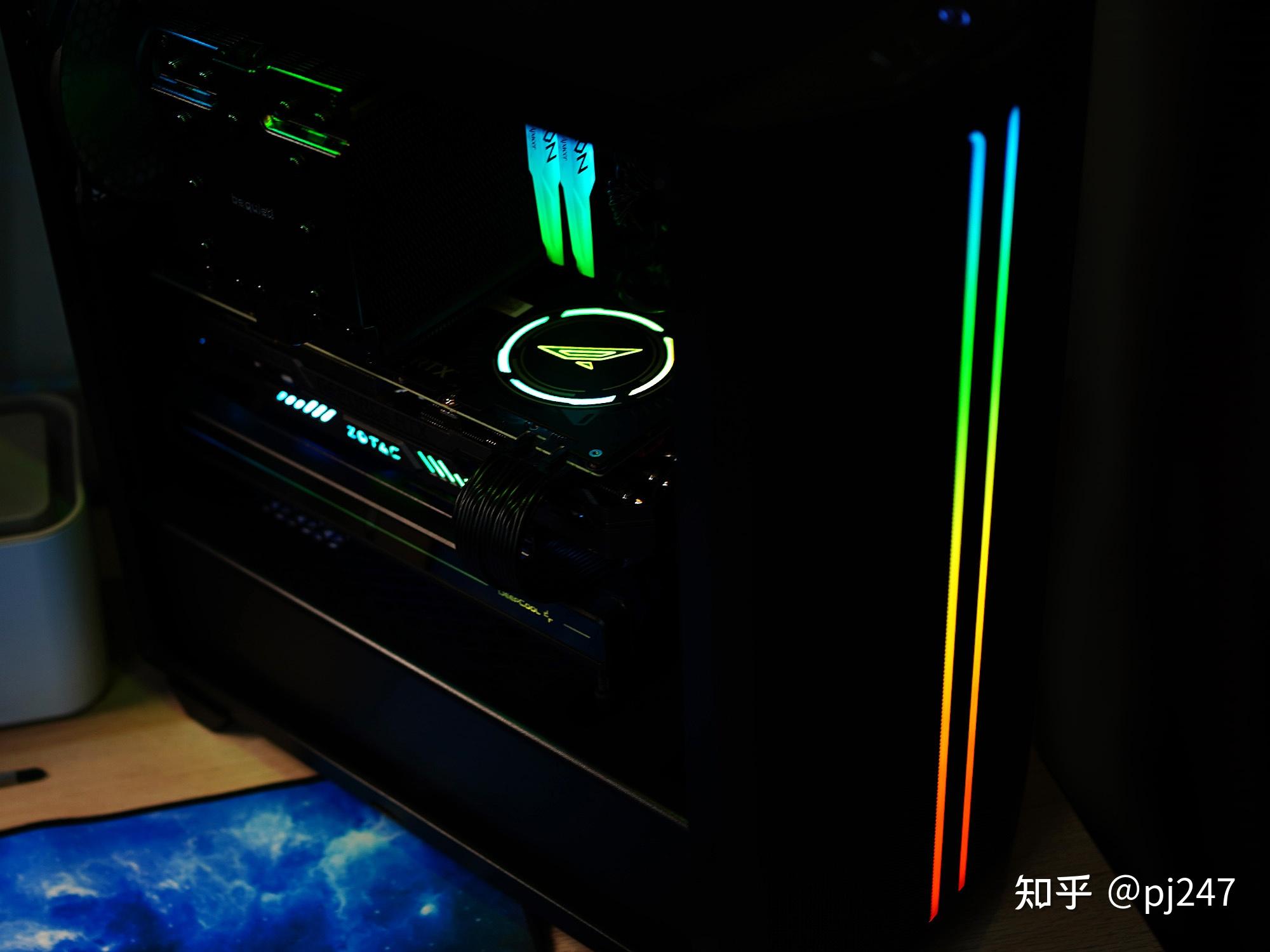 1.2m小桌子的布置：分享桌上好物和一台轻度RGB主机 - 知乎