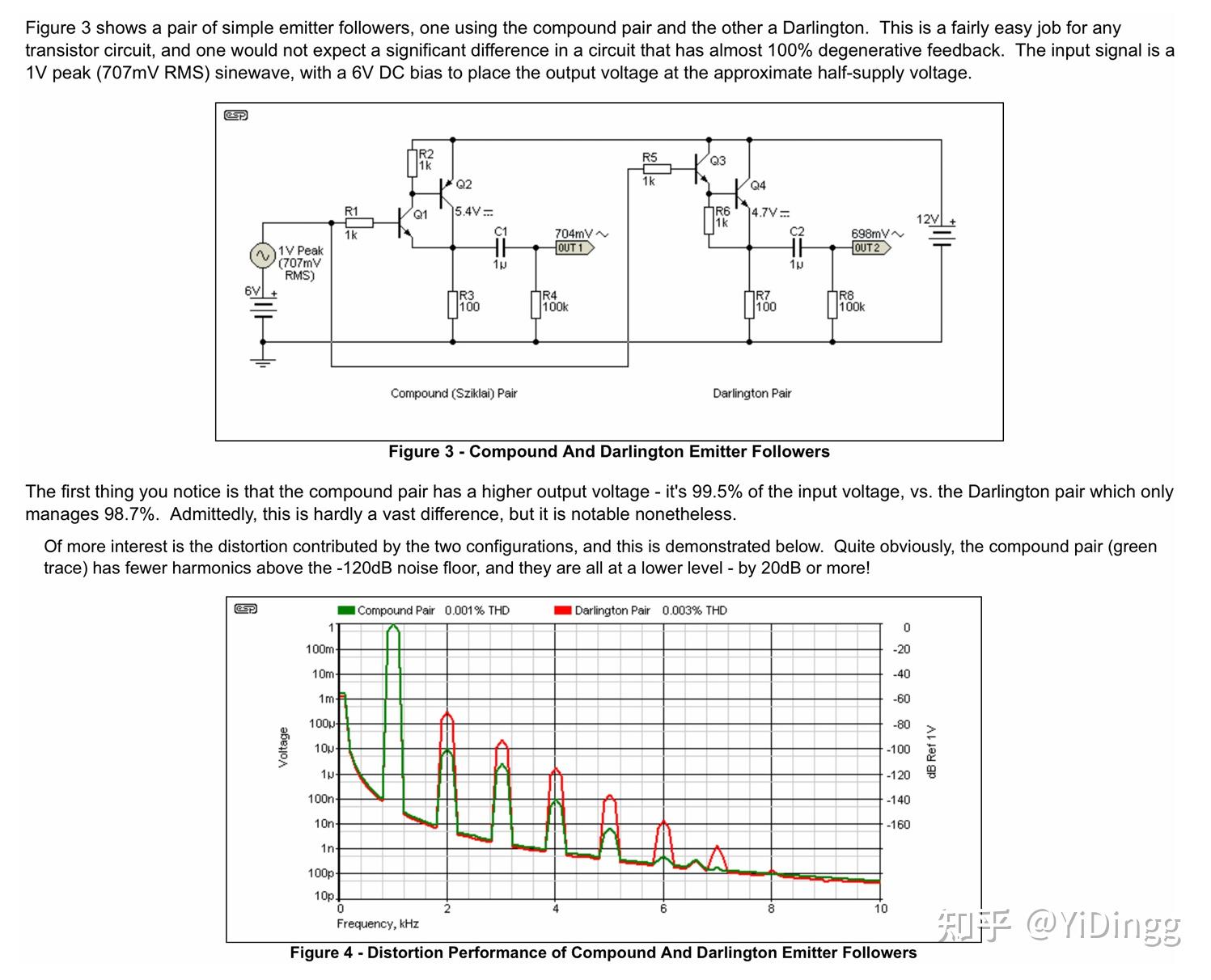 复合三极管: 达灵顿管与 Sziklai 管 (Compound BJT: Darlington Pair and Sziklai Pair ...