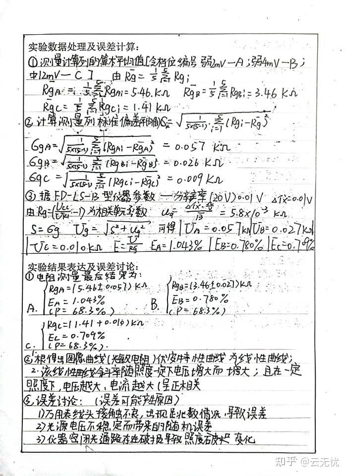 光敏传感器光电特性研究 知乎