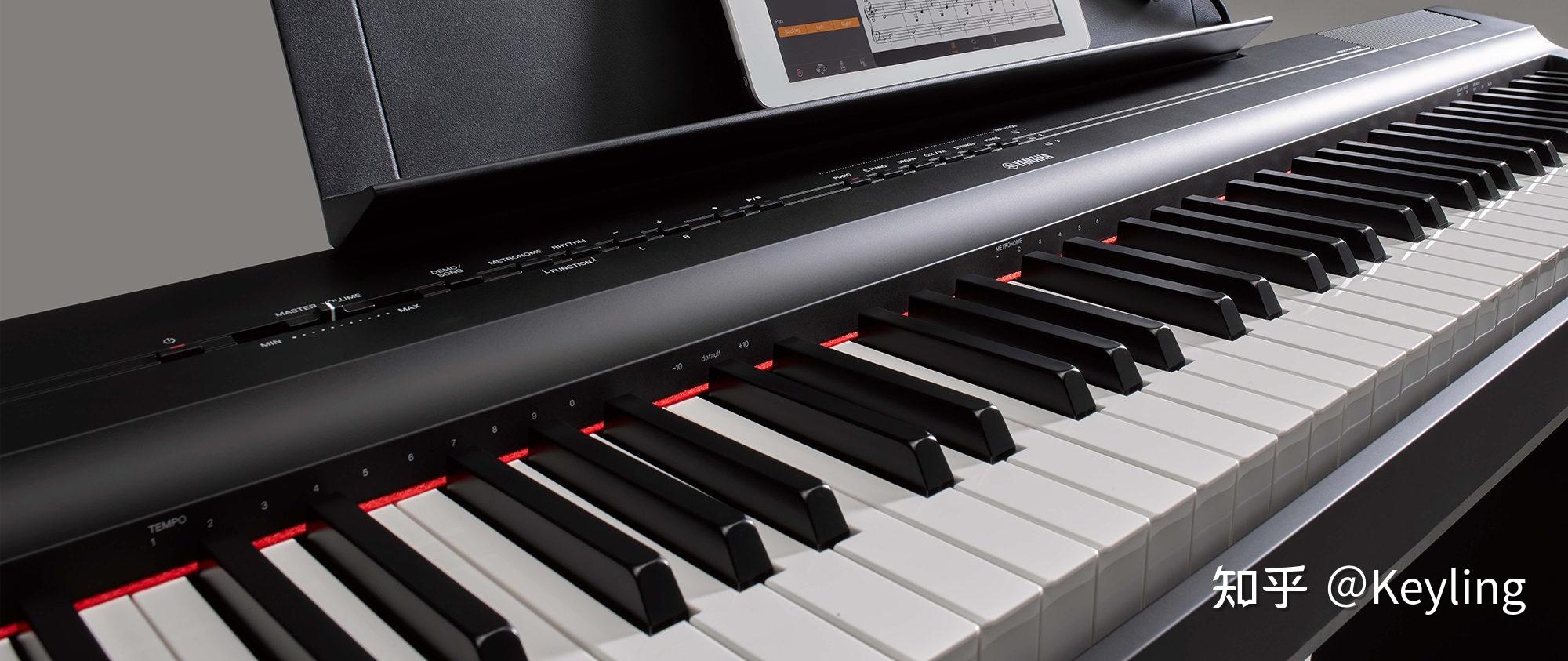电钢琴——YAMAHA雅马哈P125全面解读 - 知乎