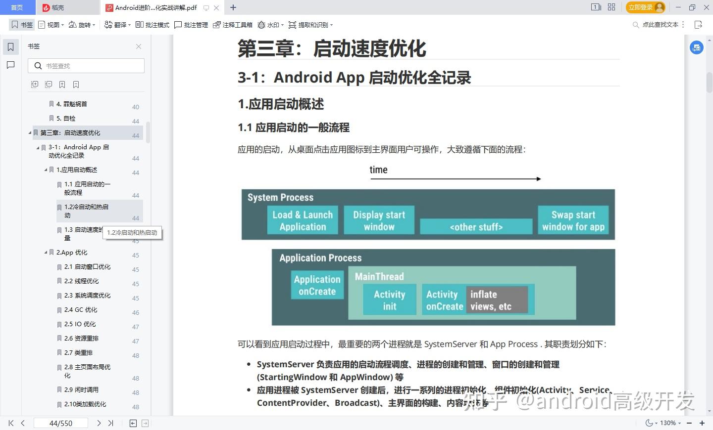 Android性能优化——（app启动速度优化） 知乎 