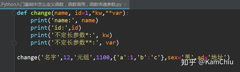 Python入门基础怎么定义函数，函数调用，函数传递参数 匿名函数 知乎