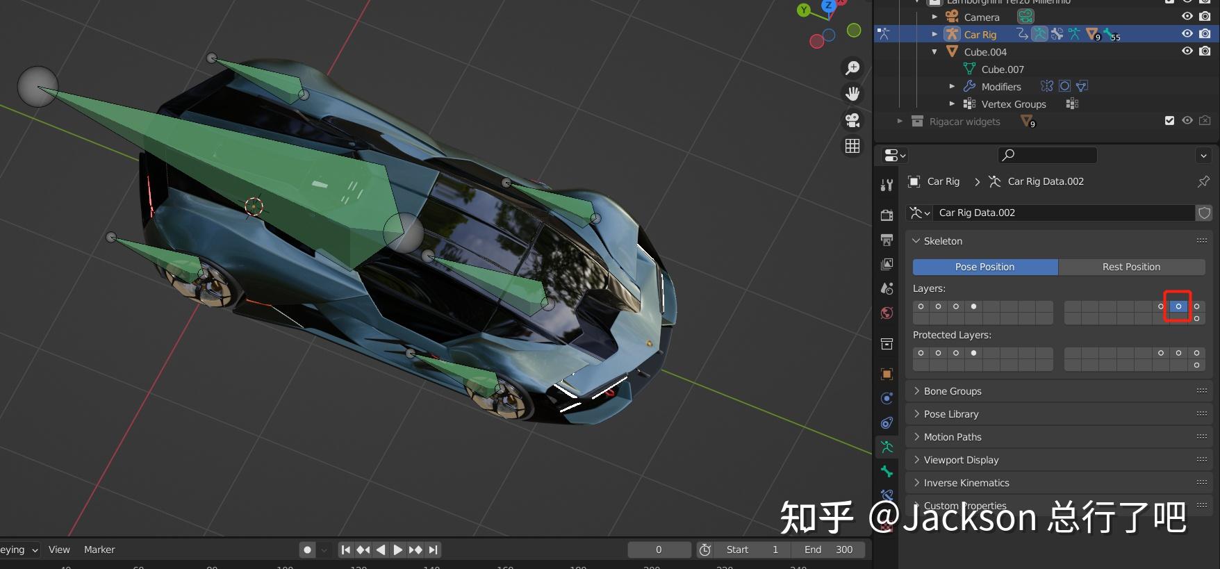 Lv.1 Blender学习记录3 - rigcar插件使用（202209021更至2022090122，已完结） - 知乎