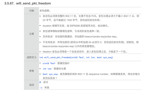 使用ESP8266接收自定义数据包（raw packet） - 知乎