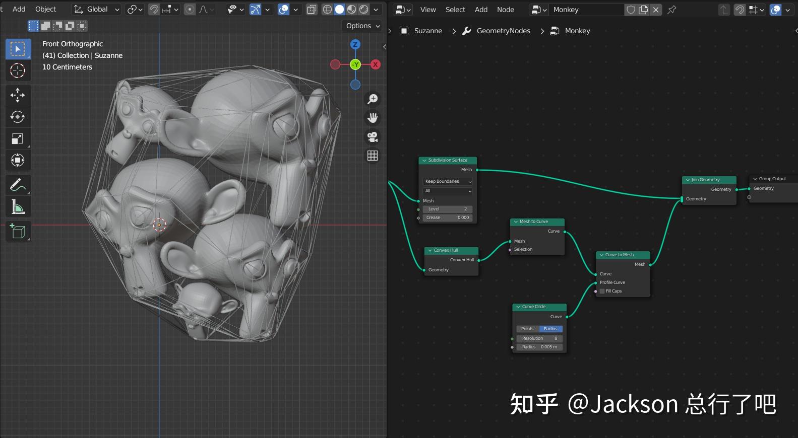 Lv.2 Blender学习记录4 - 几何节点编辑（20221008更至20221028，目前最长的教程合集，第一部分已完结） - 知乎
