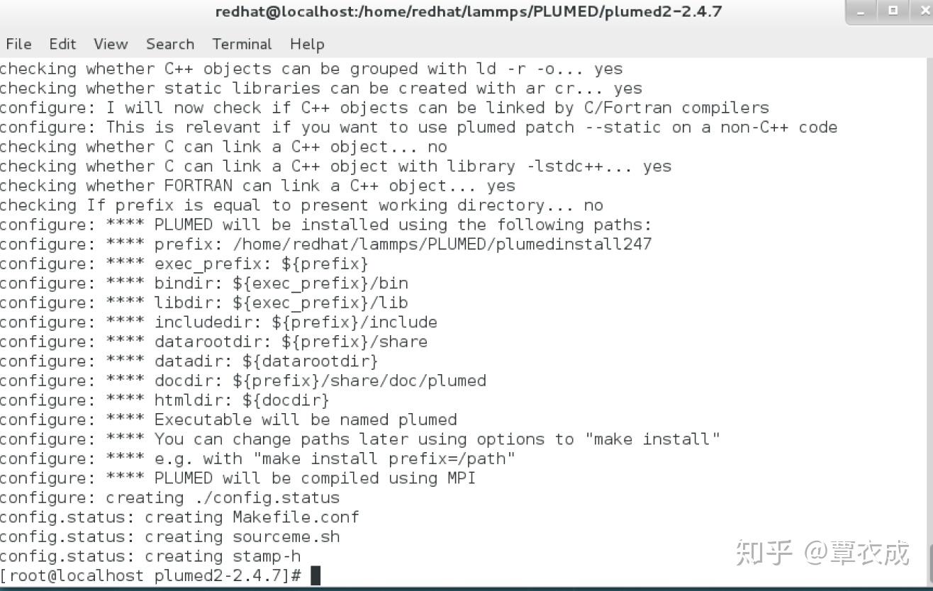 PLUMED安装+patch Lammps - 知乎