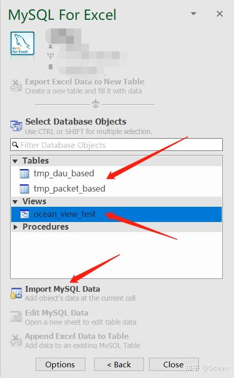 Excel得到MySQL查询结果的几种方案 - 知乎