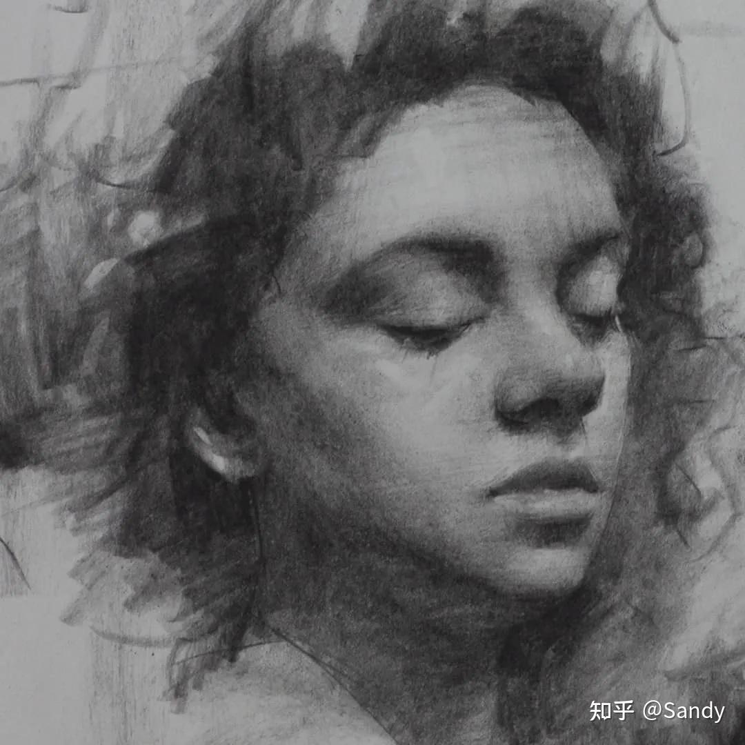 两位外国女画家的素描，看完不淡定了！ - 知乎