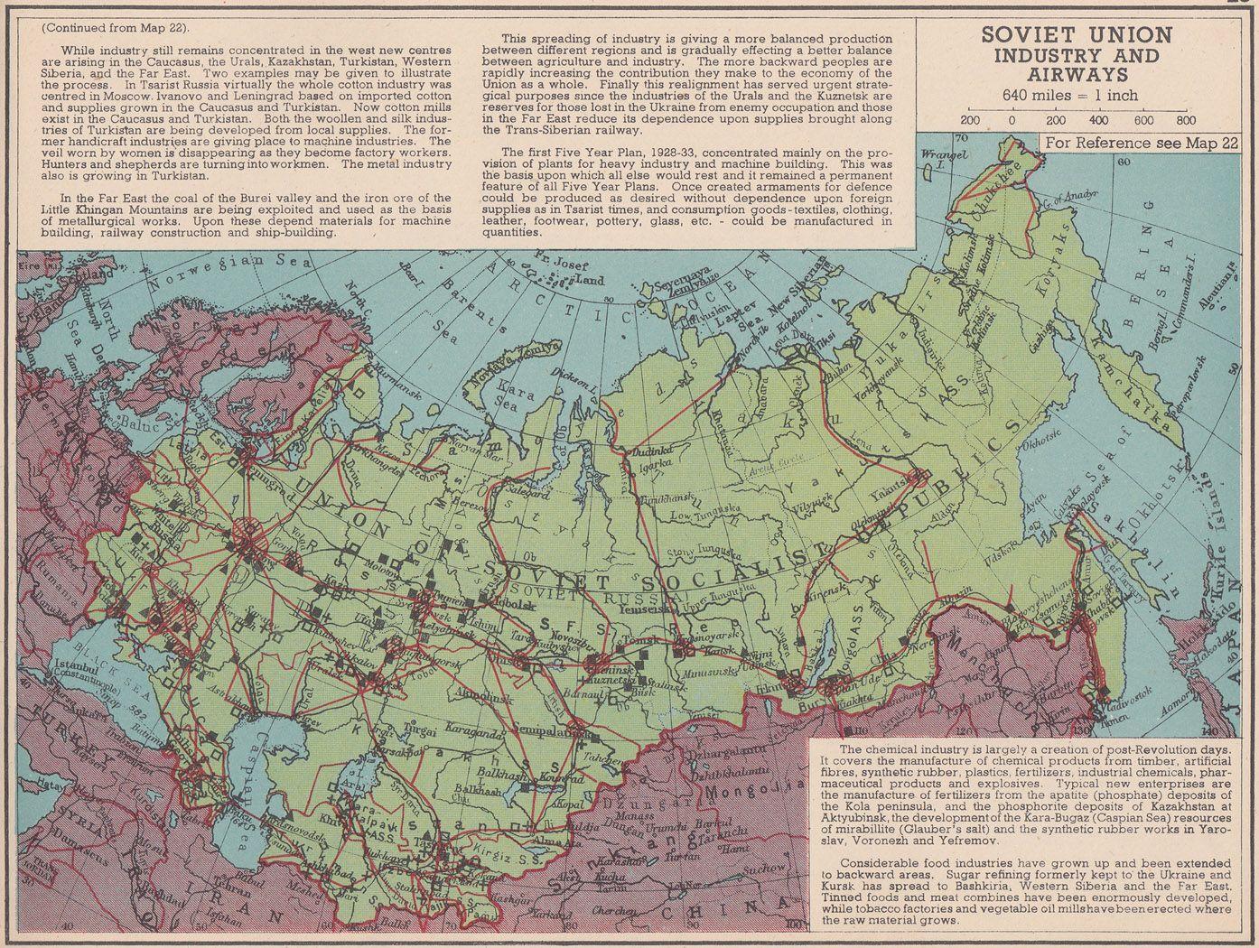 1949年：苏联地图和俄国历史地图 - 知乎