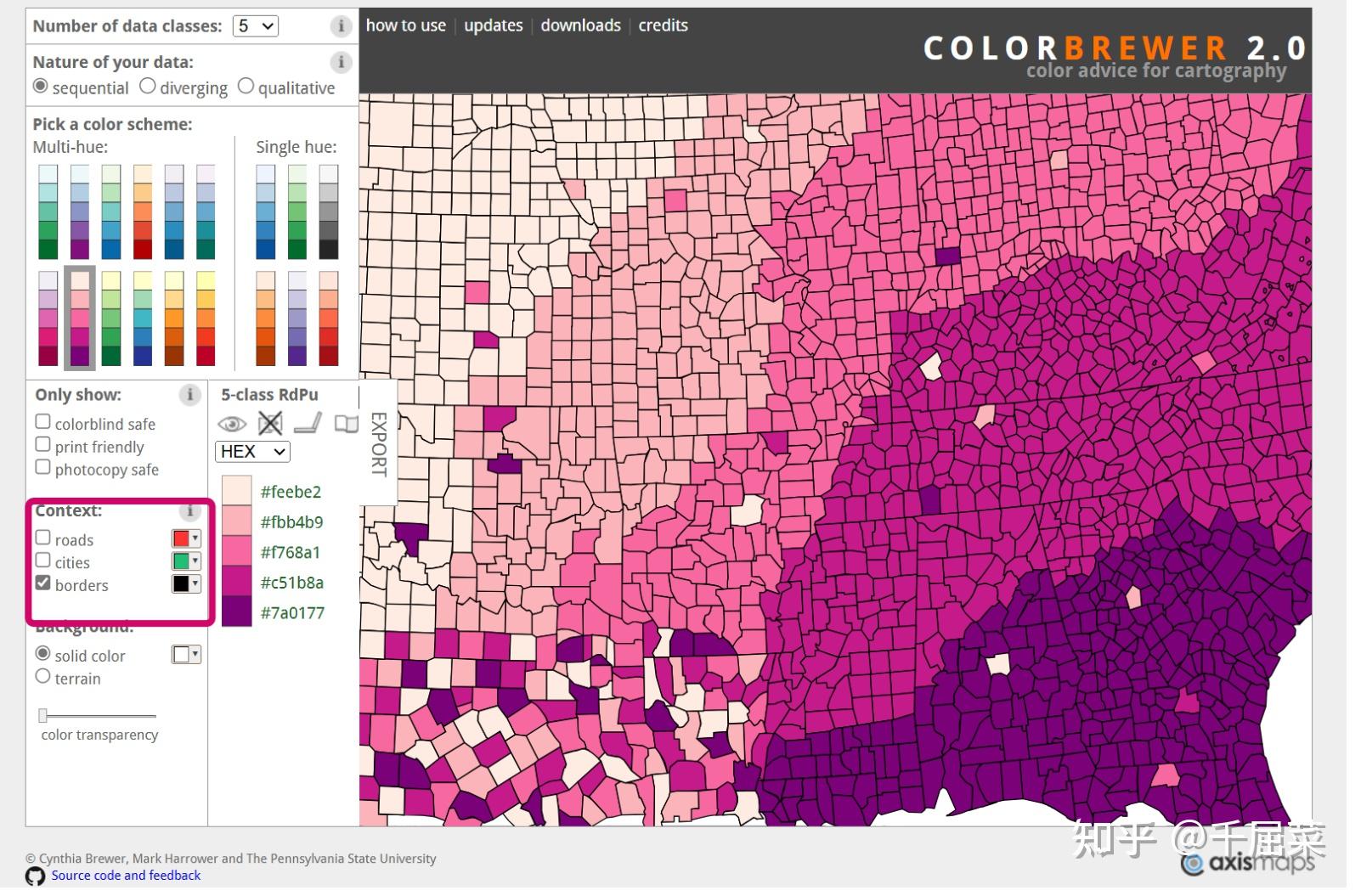 干货分享：配色秘籍之ColorBrewe - 知乎