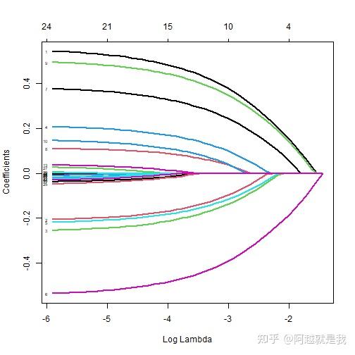 一行代码提取lasso回归结果，及美化 - 知乎