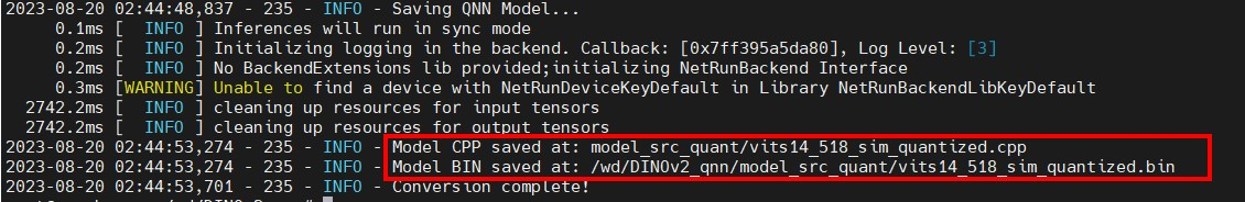 Qualcomm AI Engine(2)Linux安装和推理DINOv2 - 知乎