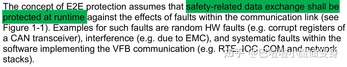 [SW 学习笔记-1] E2E 保护-基本概念 - 知乎