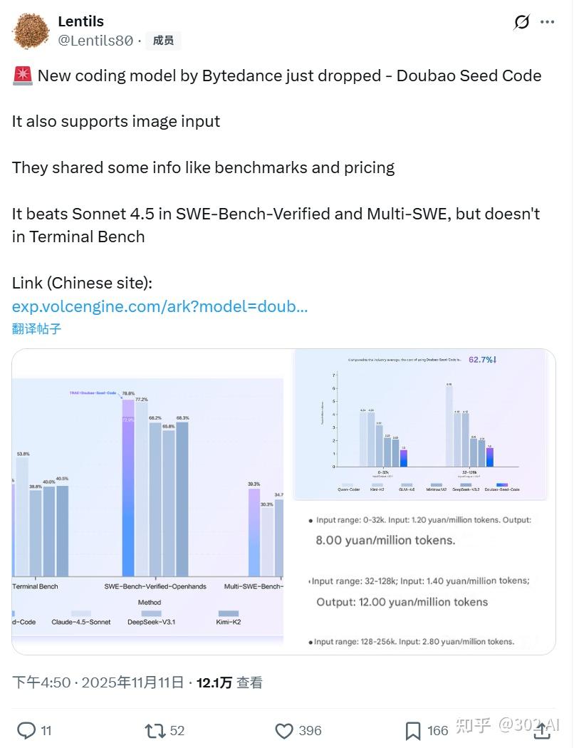 Doubao-Seed-Code 实测：卷价格、卷跑分，却卷不动真实代码？ - 知乎
