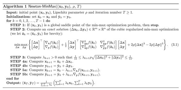 【简读】Explicit Second-Order Min-Max Optimization Methods with Optimal Convergence Guarantee - 知乎