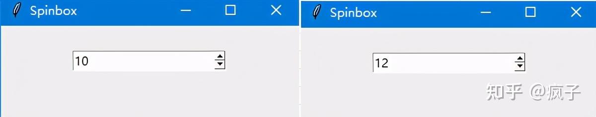 Tkinter ->Spinbox控件 - 知乎