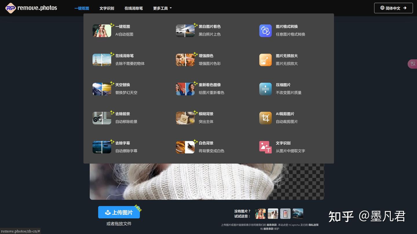 免费神器上线！RemovePhotos助你秒变图片编辑大师！ - 知乎