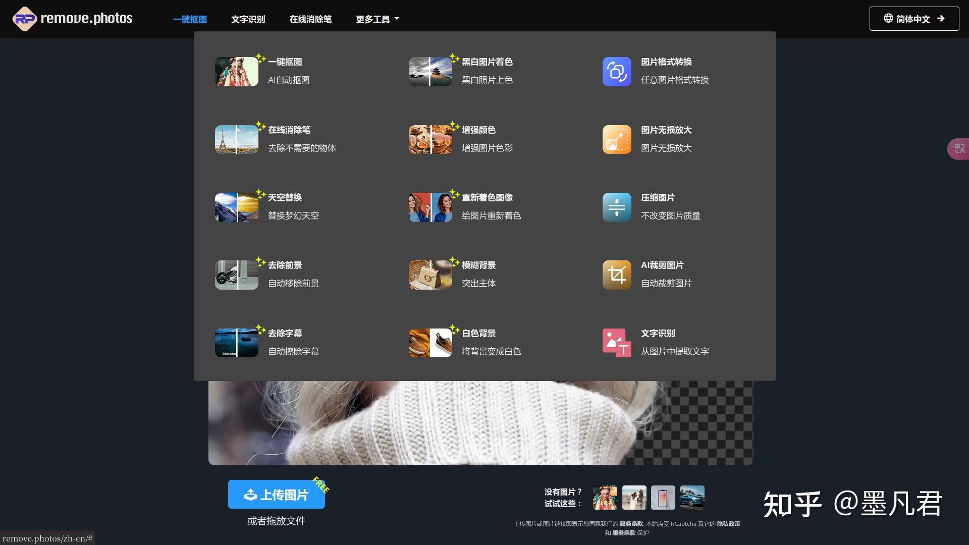 免费神器上线！RemovePhotos助你秒变图片编辑大师！ - 知乎