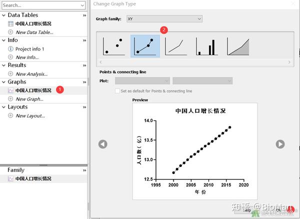 GraphPad Prism XY表图形绘制——线条连接散点图 - 知乎
