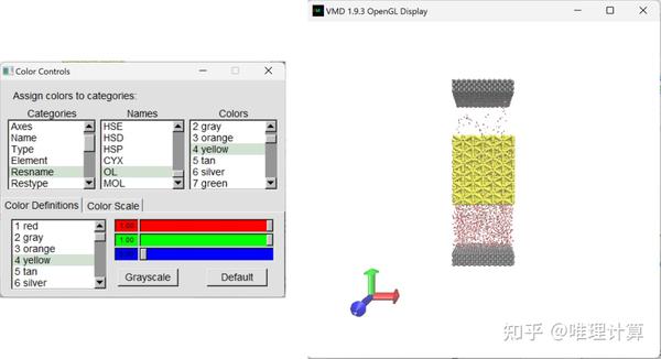 可视化VMD软件||分子动力学模拟使用教程 - 知乎