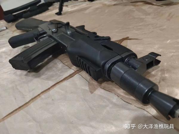 【测评帖】日产Marui抛壳AK74U BETA手拉发射器 - 知乎