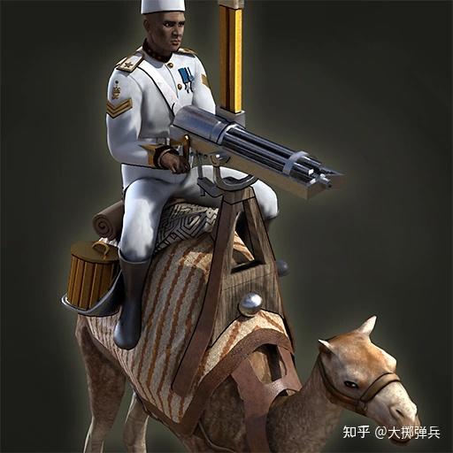 【帝国时代3决定版】雇佣兵介绍12——加特林骆驼 - 知乎