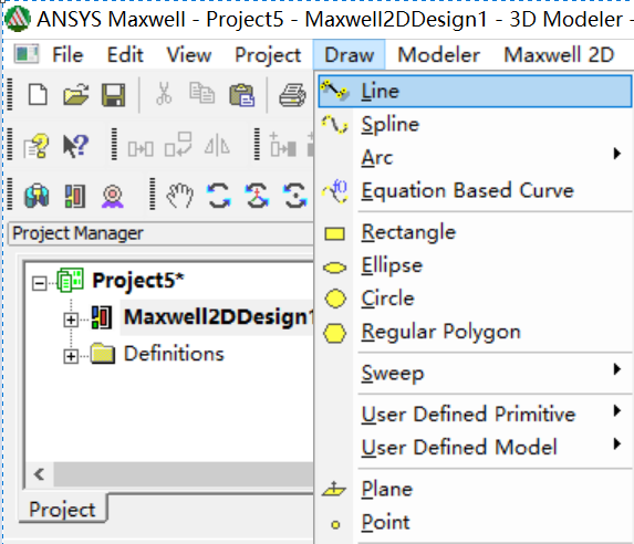 电机电磁仿真分析之Maxwell工具操作_2D绘制1 - 知乎
