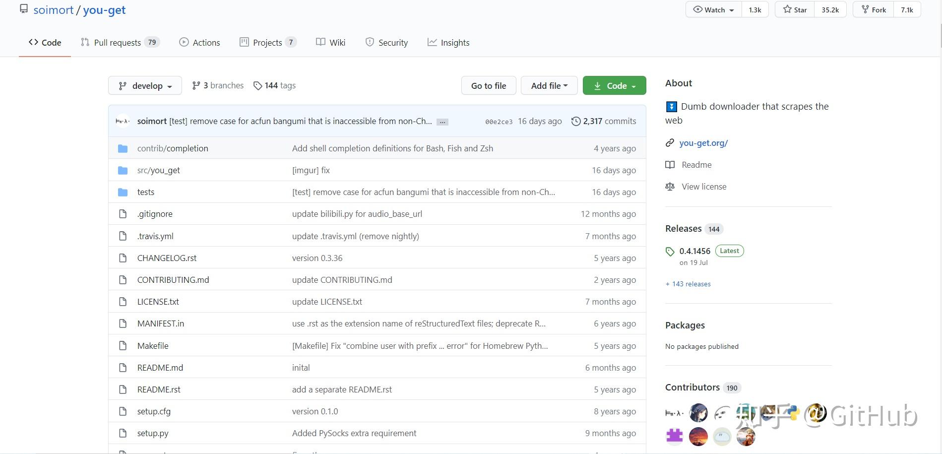 GitHub 标星 120K+！这些神器仅需一行代码即可下载全网视频！ - 知乎