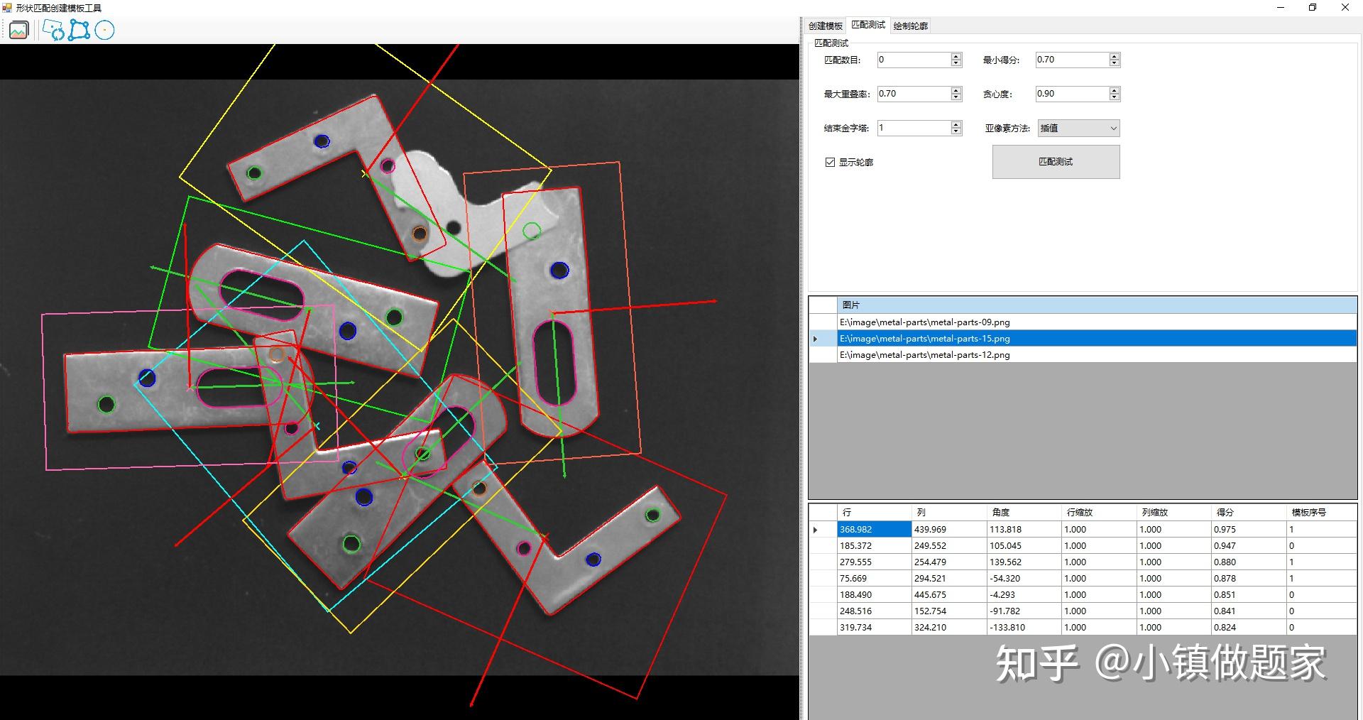 动手实现halcon中find_shape_models多模板形状匹配算法 - 知乎
