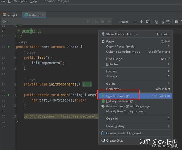 JFormDesigner教程（02）demo演示 java swing插件 - 知乎