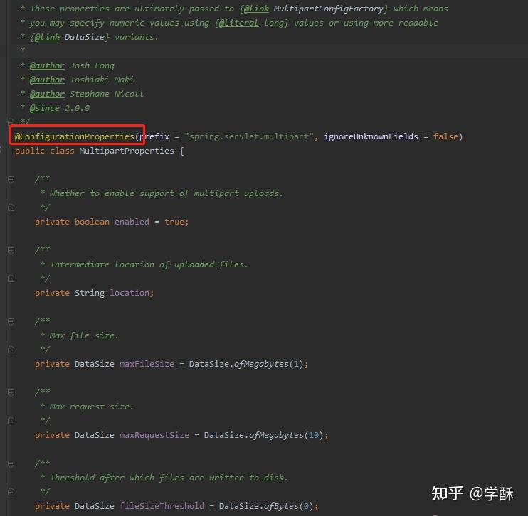spring.servlet.multipart配置不生效问题 - 知乎