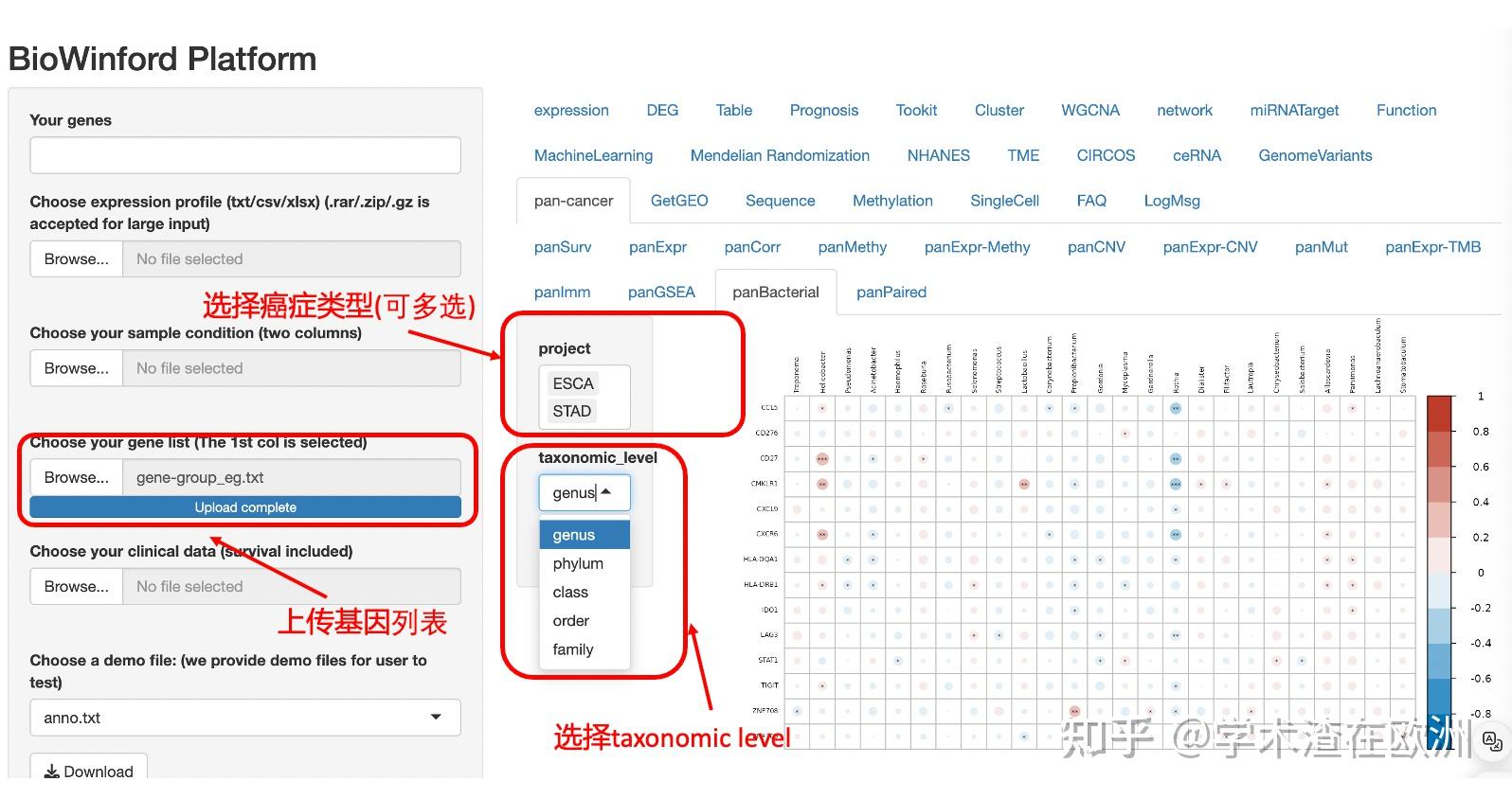BioWinford——pan-cancer微生物-基因相关性分析 - 知乎
