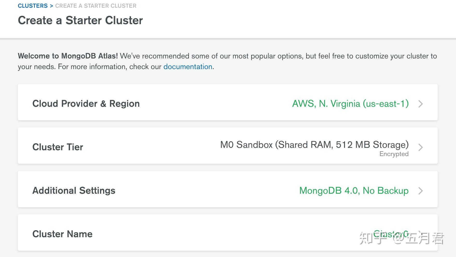 使用ServerLess,Nodejs,MongoDB Atlas cloud构建 REST API - 知乎