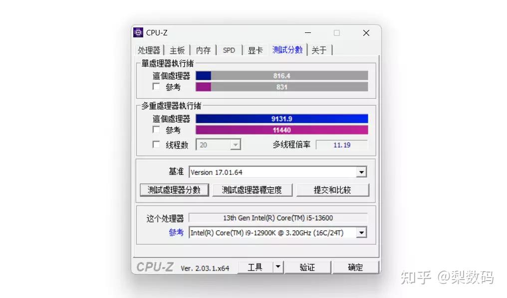 牙膏上新，测个 Intel 13 代酷睿 i5-13600 QS - 知乎